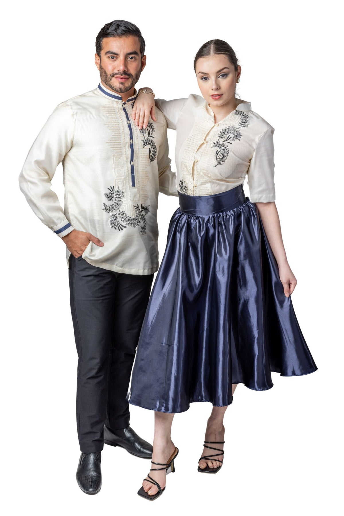 CB01 - Couple's Barong - Matching Barong Tagalog & Filipiniana (Items