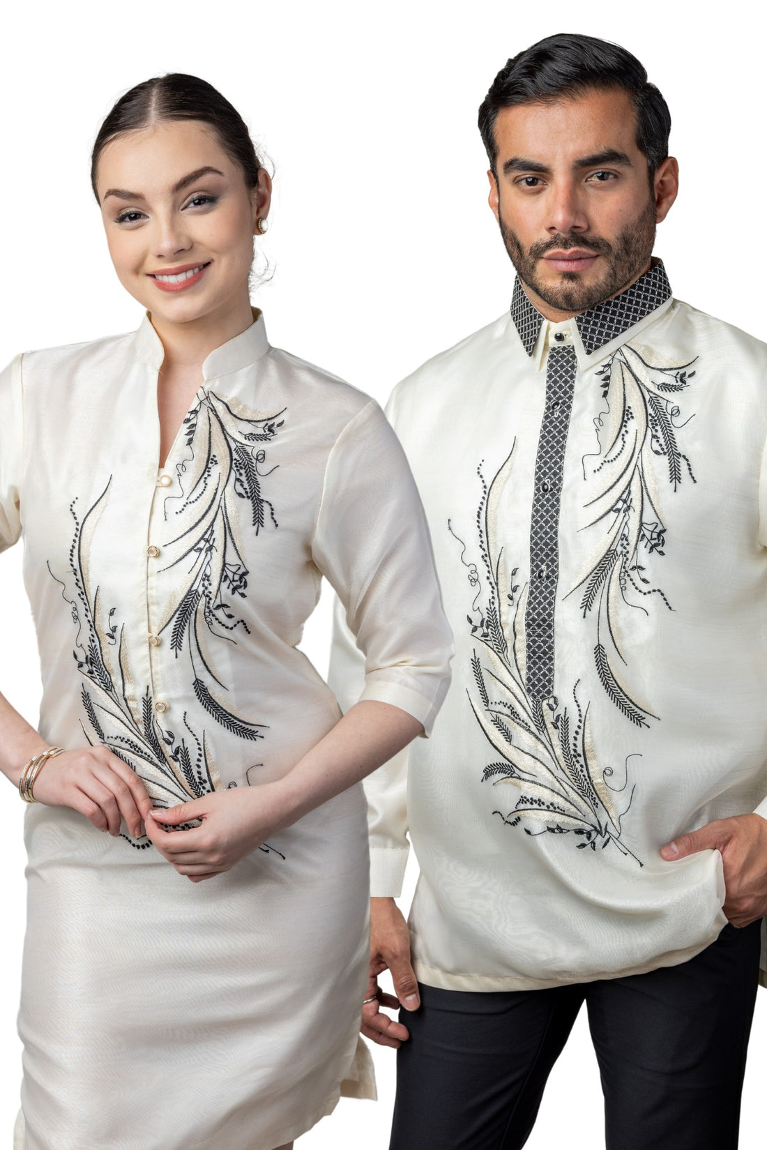 CB05 - Couple's Barong - Matching Barong Tagalog & Filipiniana (Items