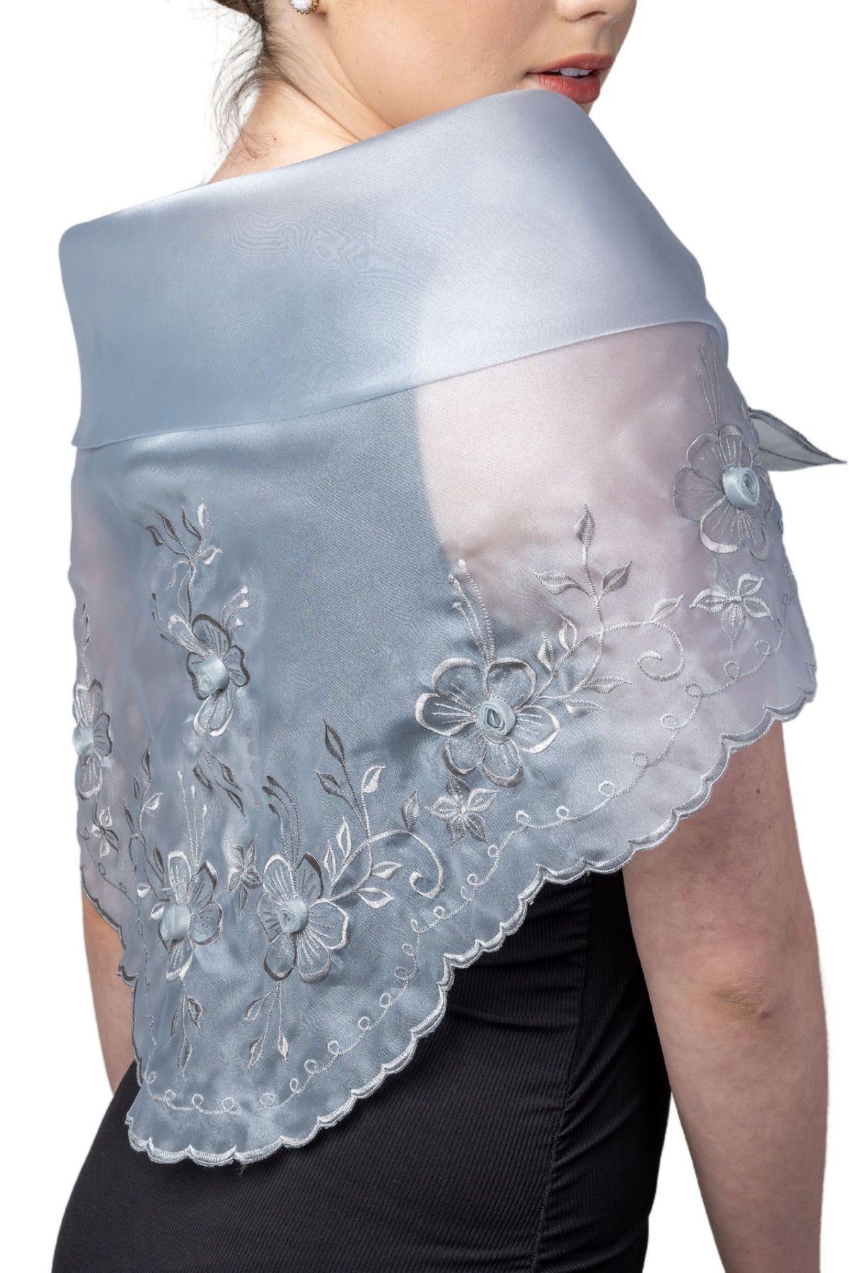 WA23 - Classic Alampay Silver - Filipiniana – BARONG WAREHOUSE