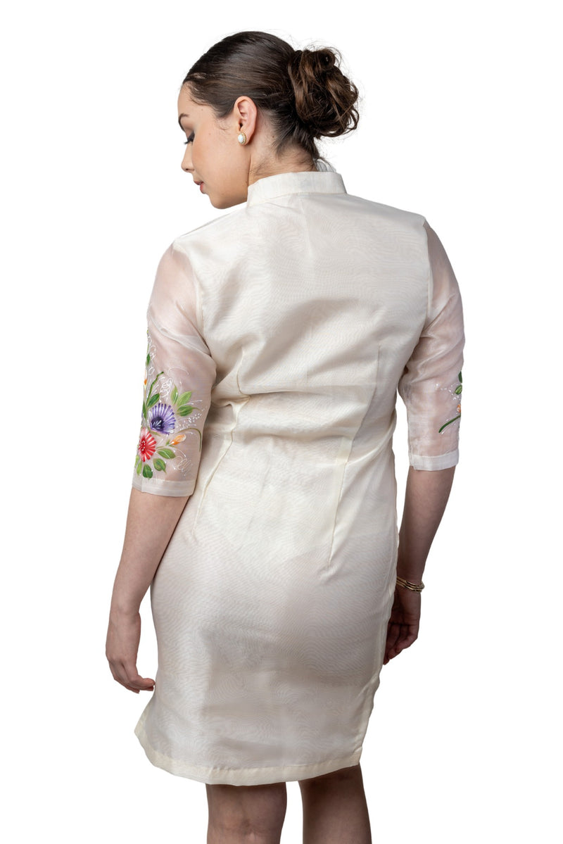 WV12 - Barong Tagalog Dress Painting - Filipiniana – BARONG WAREHOUSE