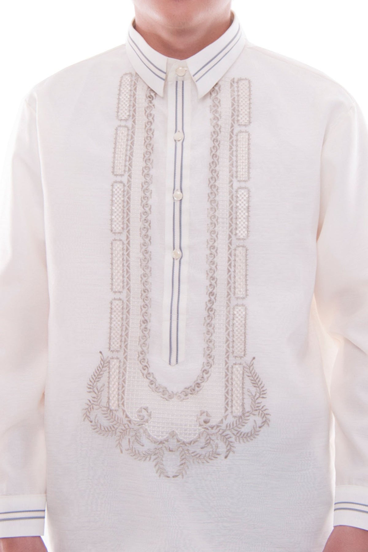 ML07 - Jusilyn Barong Tagalog with Lining – BARONG WAREHOUSE