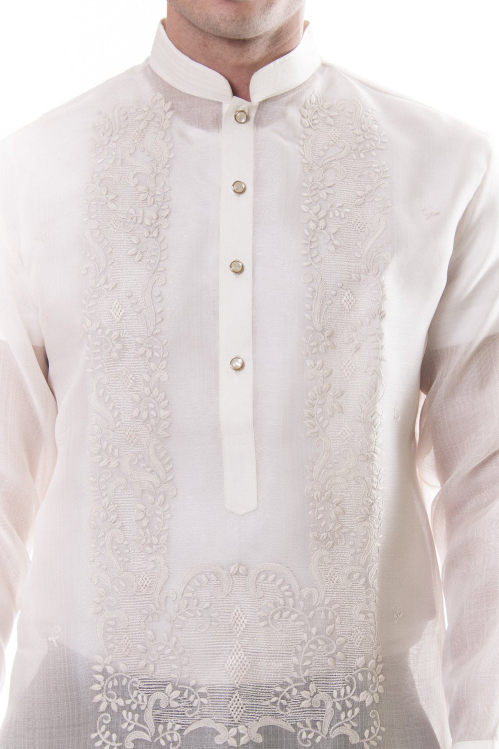 MC01 - Cocoon Pina Barong Tagalog – BARONG WAREHOUSE