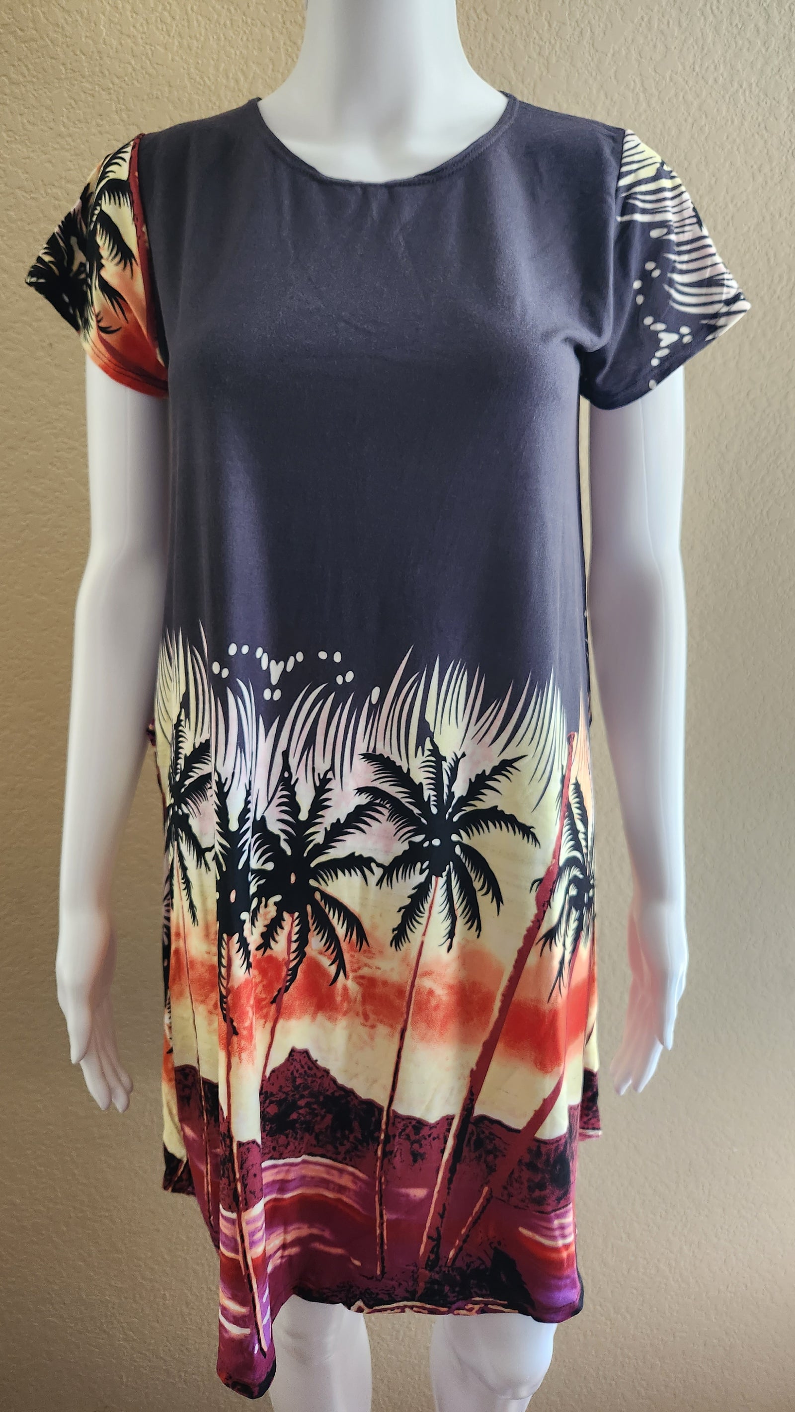 WT50 - Duster Filipina House Summer Comfortable Dress - Short-Sleeve